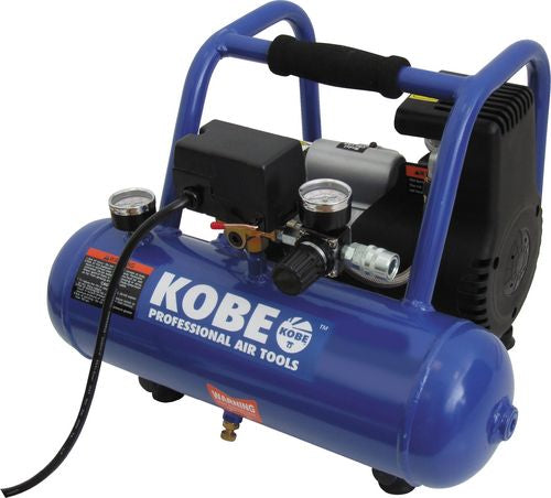 KOBE OIL-LESS 1.5HP AIR COMPRESSOR 6LTR – Techno Tools & Equipment