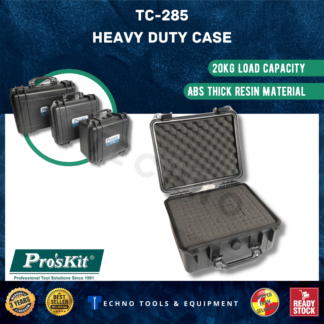 Pro'sKit TC-285 Heavy Duty Waterproof Case – Techno Tools & Equipment