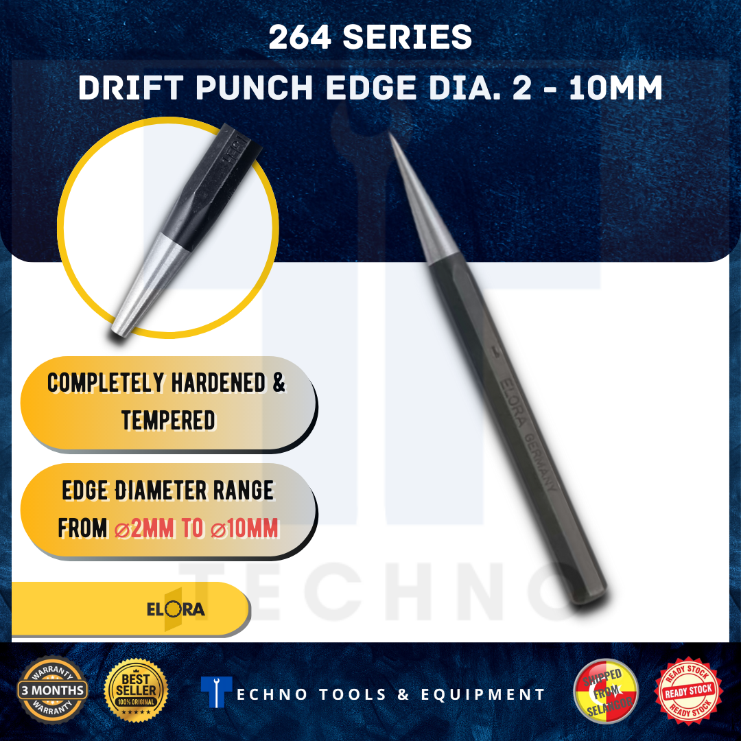 Elora 264 Drift Punch 2.0-8.0mm – Techno Tools & Equipment