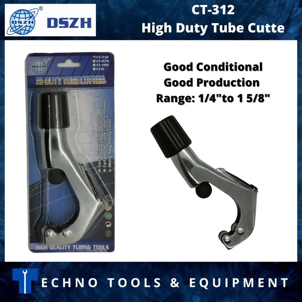 6-42mm (1/4"-1.5/8") Tube Cutter For Steel (DSZH CT-312) – Techno Tools & Equipment
