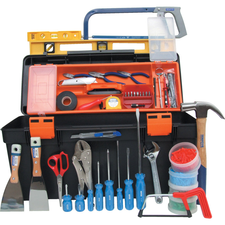 SENATOR HOME HANDYMAN TOOL KIT (51-PCE) SEN-595-0520K – Techno Tools & Equipment