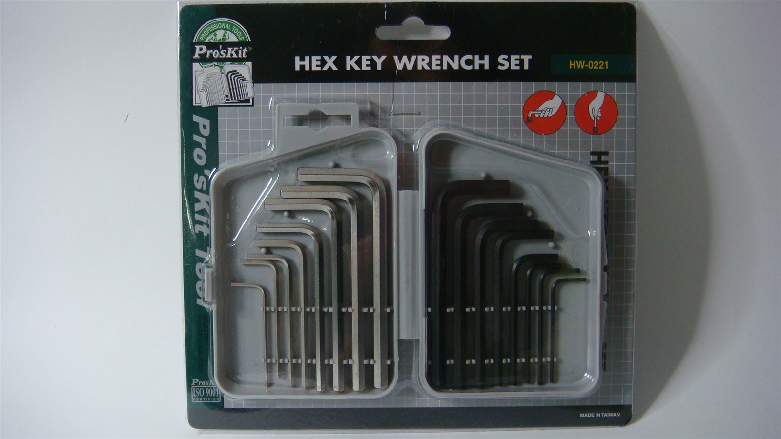 PRO'SKIT HW-0221 16Pcs Hex Key Wrench Set – Techno Tools & Equipment