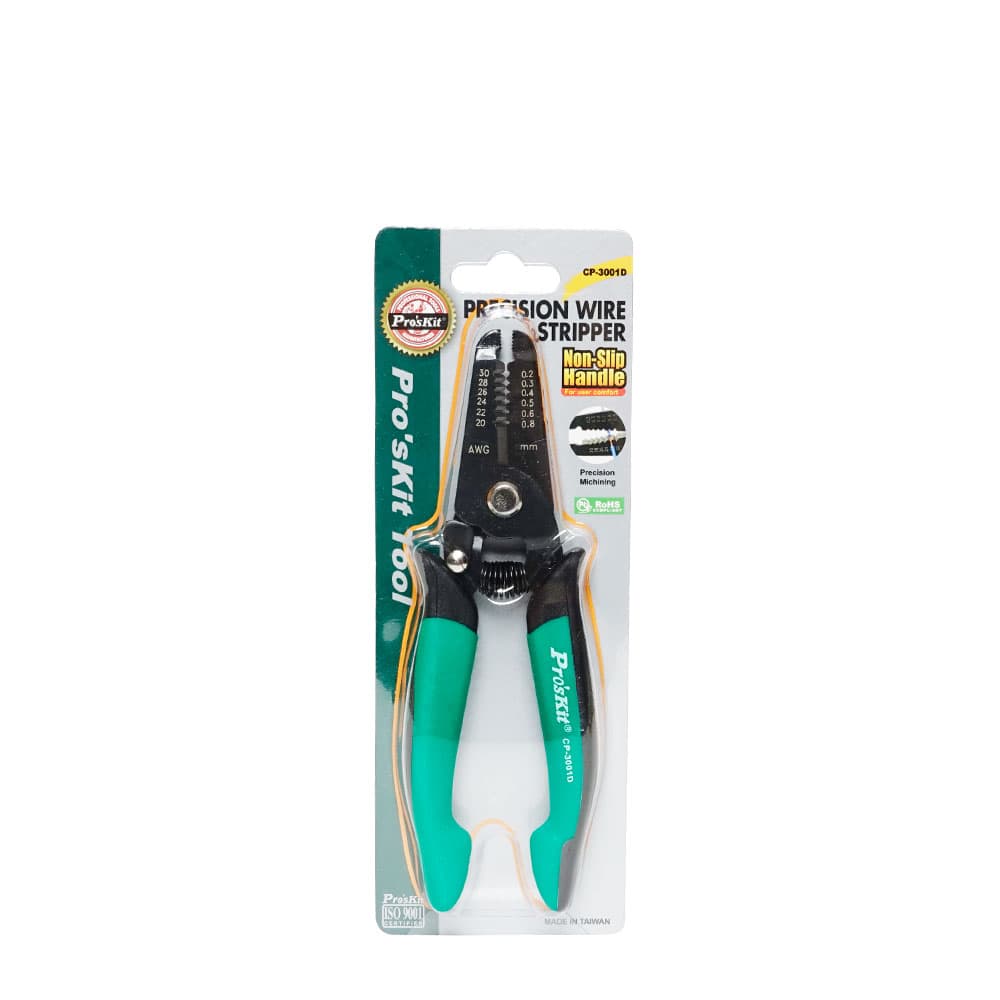 PRO'SKIT CP-3002D Precision Wire Stripper(AWG 20/18/16/14/12/10 ...