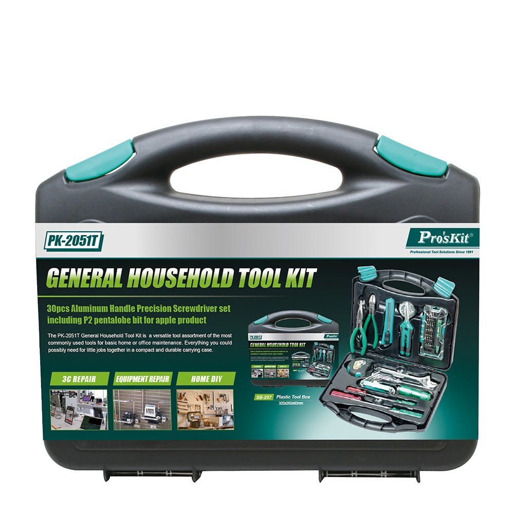 PRO'SKIT PK-2051T General HouseholdTool Kit – Techno Tools & Equipment