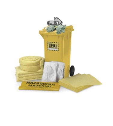 PROGUARD SK572727 120 litre Dispenser Spill Kit Cart - Chemical Only ...