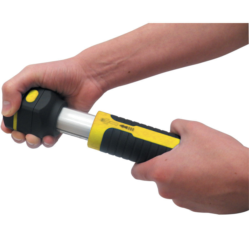 EDISON 30+6 LED RECHARGEABLE WORK LIGHT & TORCH Li-ION EDI-904-2730K ...