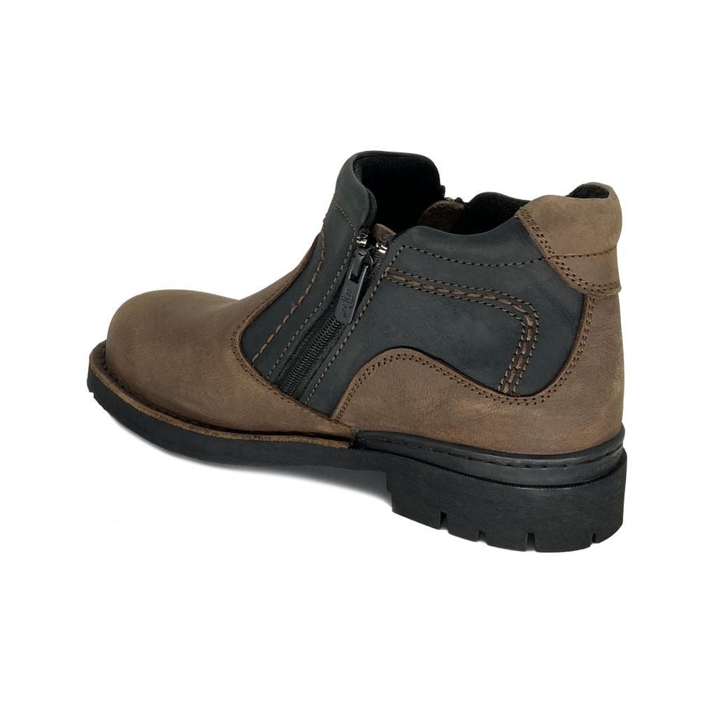 Black Hammer 4000 Series Mid Cut Zip Up Safety Shoes BH4701 – Techno ...