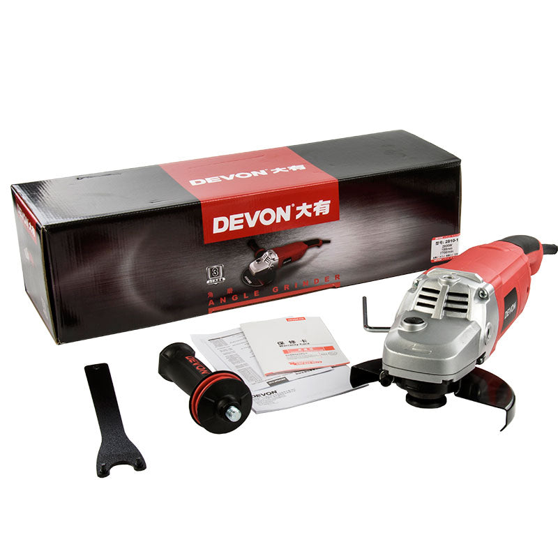 DEVON 2810-1S Angle Grinder 180mm – Techno Tools & Equipment