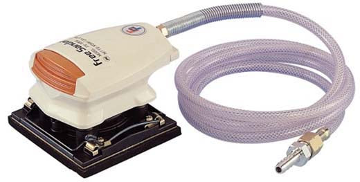 Gison GP-927 Air Palm Sander | 100mm x 110mm Industrial Square Orbital ...