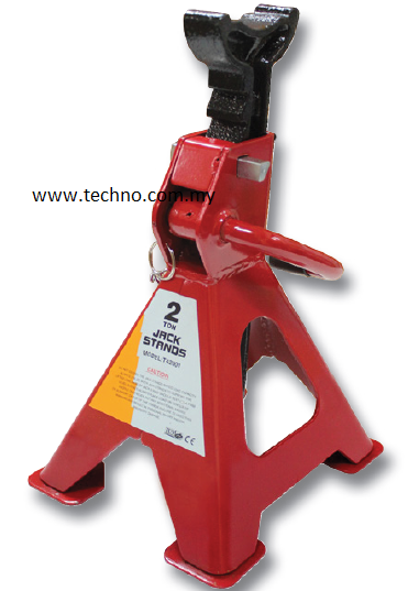 HIL 77-JS206, 6 Ton Jack Stand With Safety Pin — Heavy Duty – Techno ...