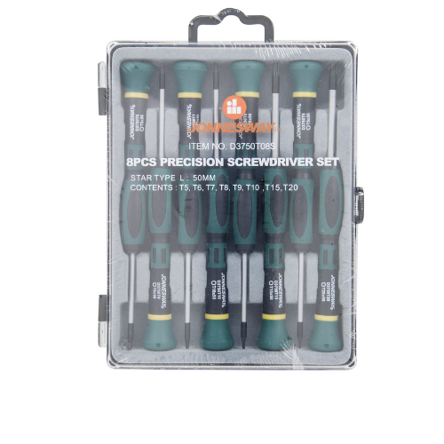 JONNESWAY 8PCS PRECISION SCREWDRIVER SET (L:50MM) D3750T08S – Techno ...