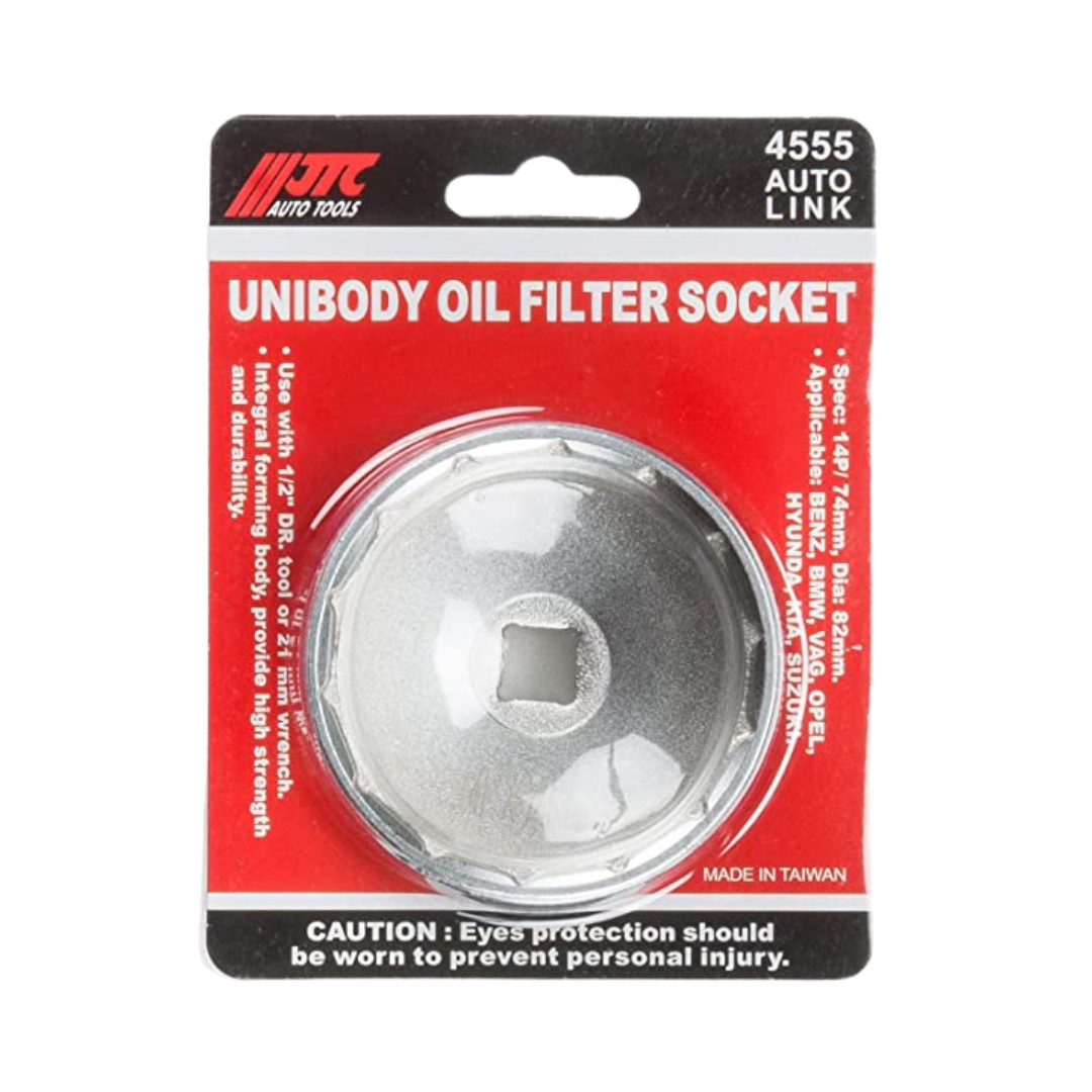 [JTC-4555] UNIBODY OIL FILTER SOCKET 74 mm – Techno Tools & Equipment