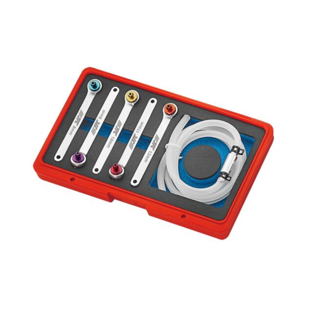 [JTC-6755] 6 PCS CHANGEABLE WRENCH TYPE BRAKE BLEEDER – Techno Tools ...