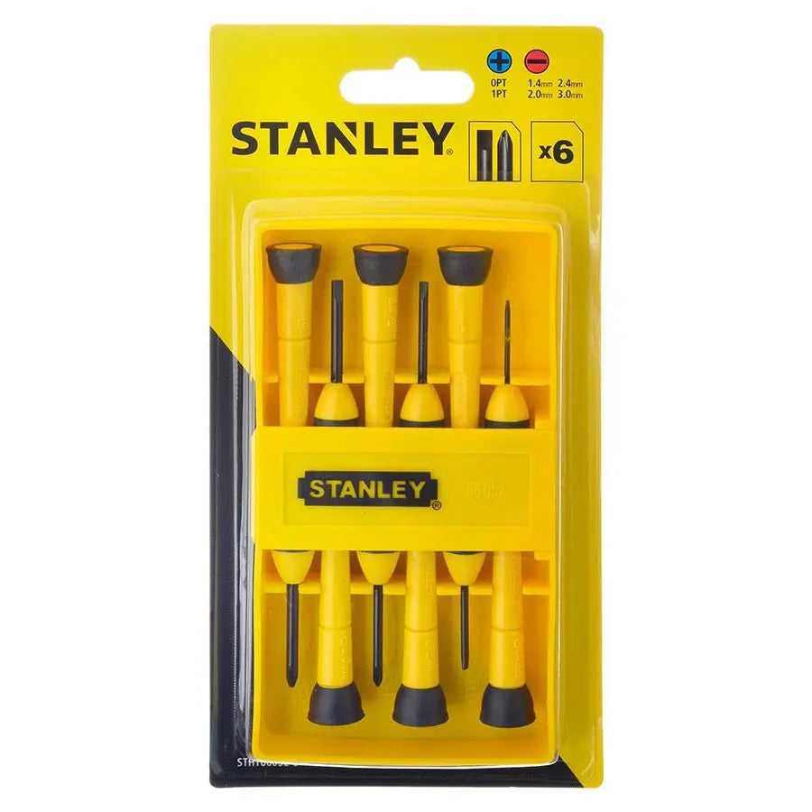 Stanley 6PCS Precision Screwdriver Set STHT66052-8 | Warranty – Techno ...
