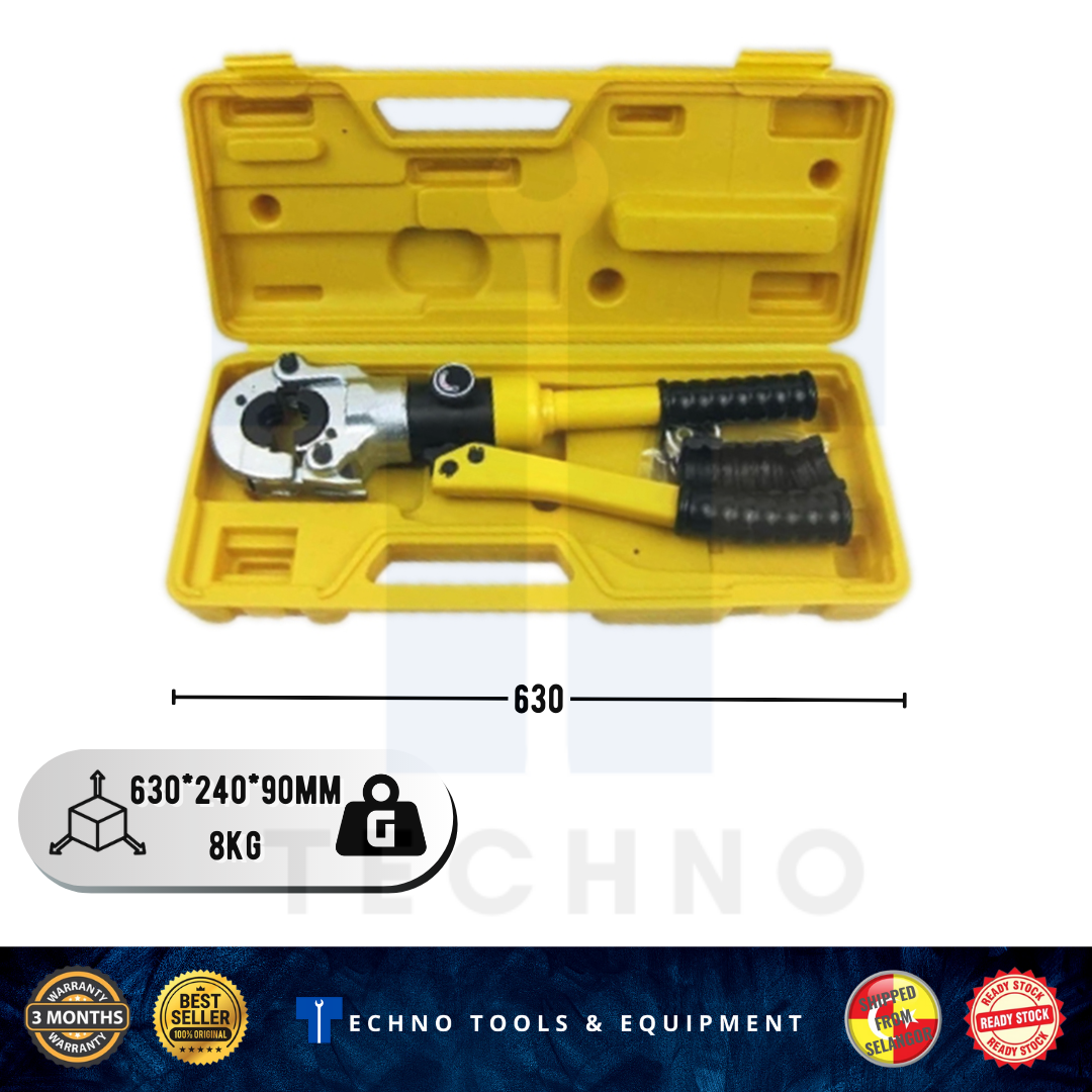 CW-1632 Hydraulic Crimping Tool with 16-32mm Jaws Pipe Press Crimper f ...