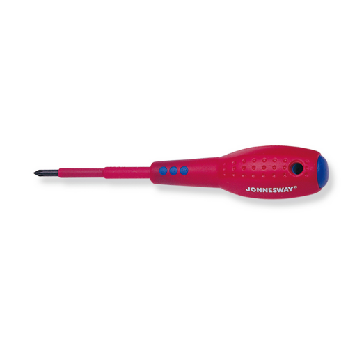 JONNESWAY 2-COLOR VDE INSULATED PHILLIPS SCREWDRIVER D19P3150 – Techno ...