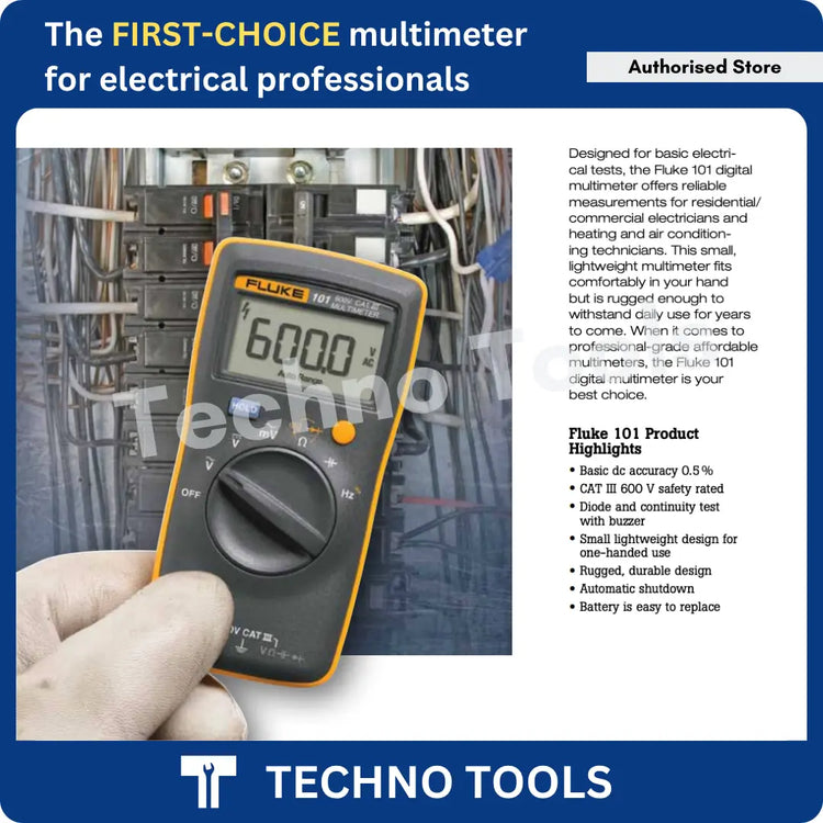 Best Digital Multimeter for electricians with Warranty – Techno Tools ...