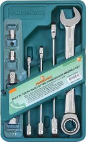 JONNESWAY 8 PC 72 TEETH RACHETING COMBINATION WRENCH SET W45508S ...