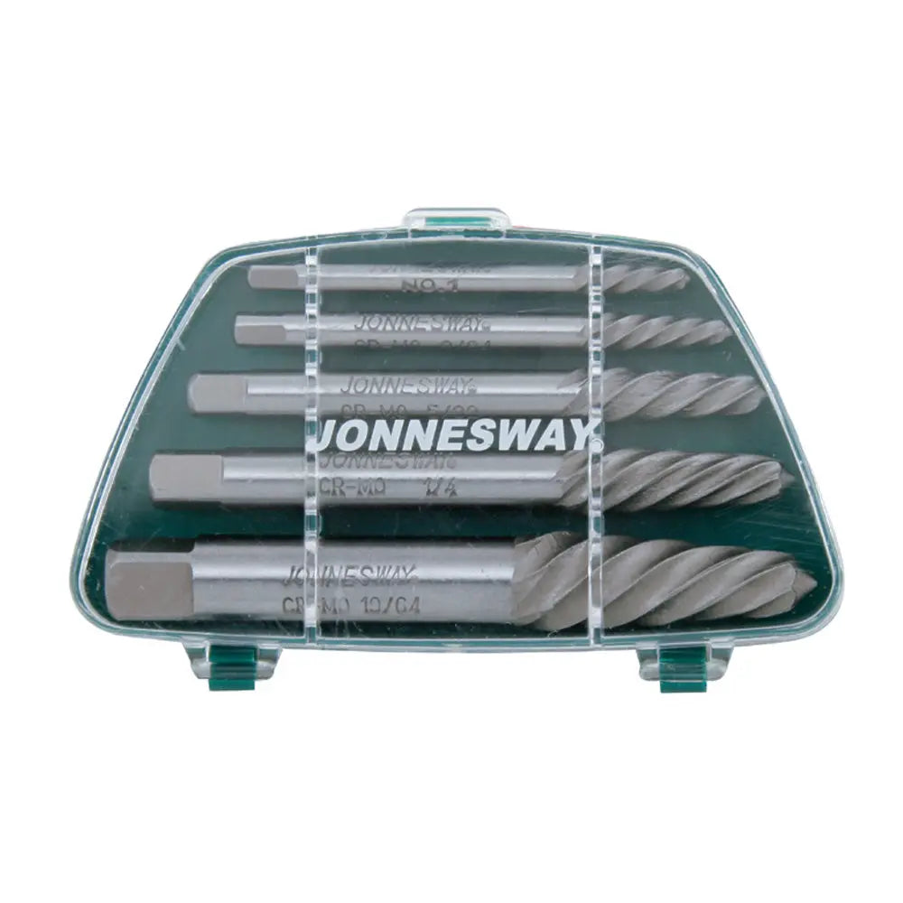 JONNESWAY 5PCS SCREW EXTRACTOR SET AG010049 – Techno Tools & Equipment