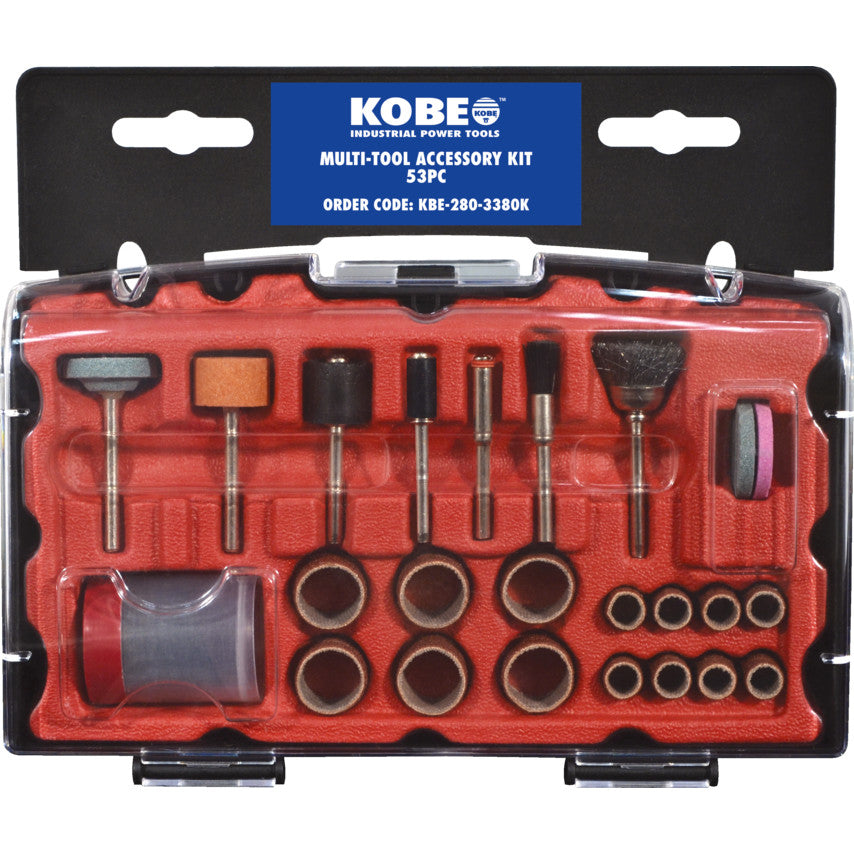 KOBE MULTI-TOOL ACCESSORY KIT 53 PC KBE2803380K – Techno Tools & Equipment