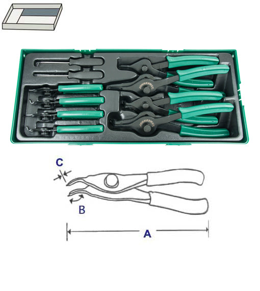 SNAP RING PLIER SET AG010150SP – Techno Tools & Equipment