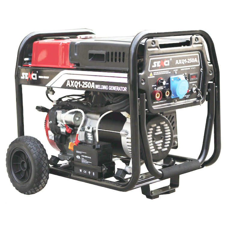 SENCI WELDER GENERATOR 2.5KW 16HP 18L 78KG, AXQ1-250A – Techno Tools ...
