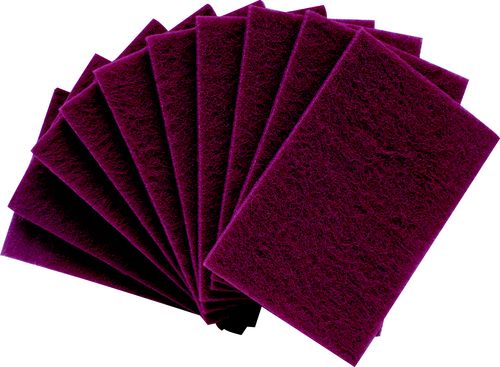 NON-WOVEN HAND PADS-MAROON (PK-10) – Techno Tools & Equipment