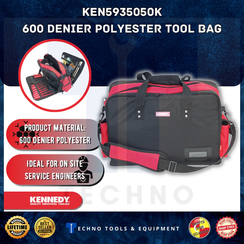 KENNEDY KEN5935050K 600 Denier Polyester Tool Bag – Techno Tools ...