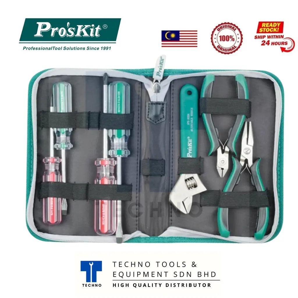 PRO'SKIT 1PK-640 Deluxe Basic Tool Kit – Techno Tools & Equipment
