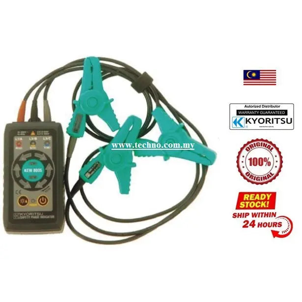 KYORITSU 8035 Phase Indicator – Non-Contact KEW 8035 – Techno Tools ...