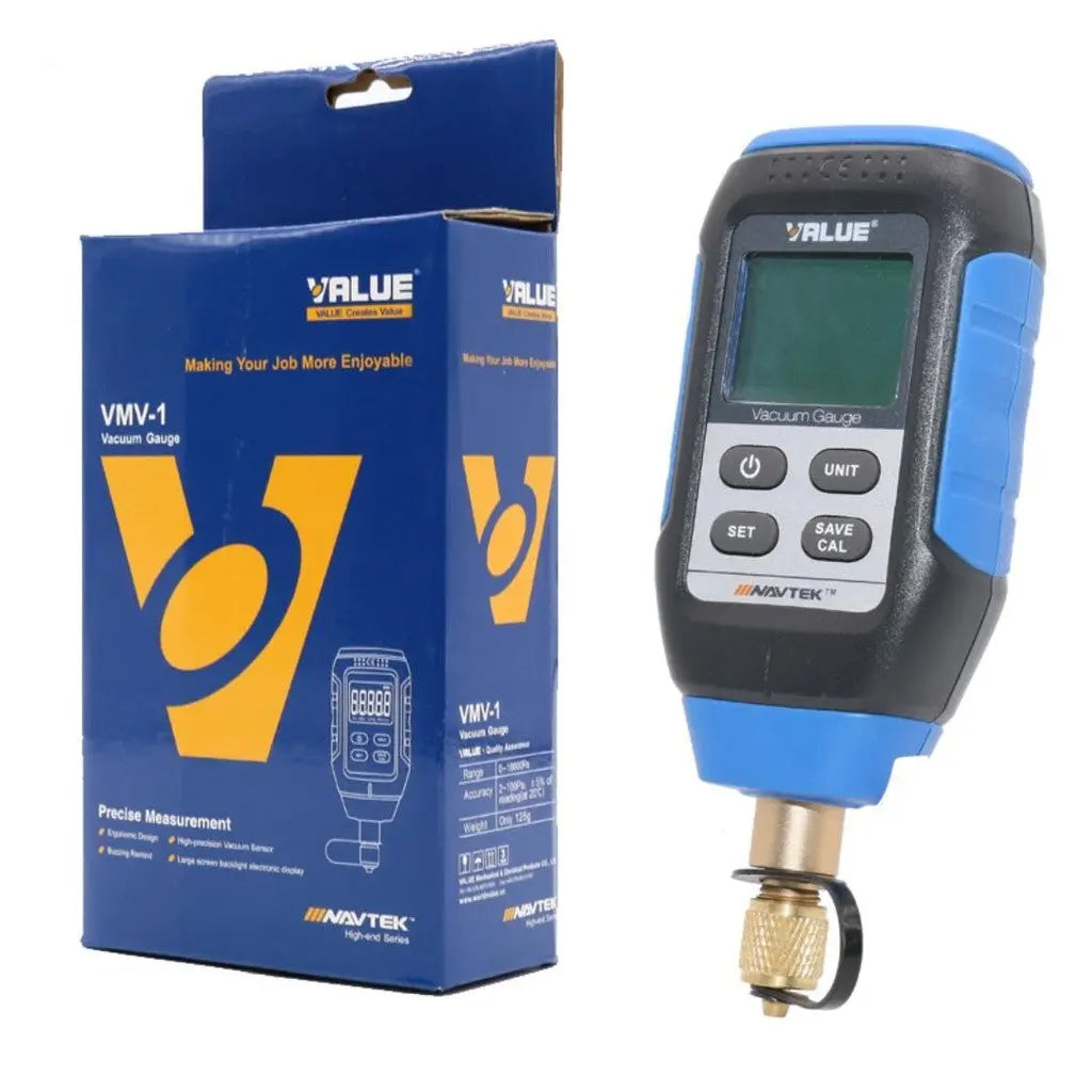 VALUE DIGITAL VACUUM GAUGE VMV-1 – Techno Tools & Equipment