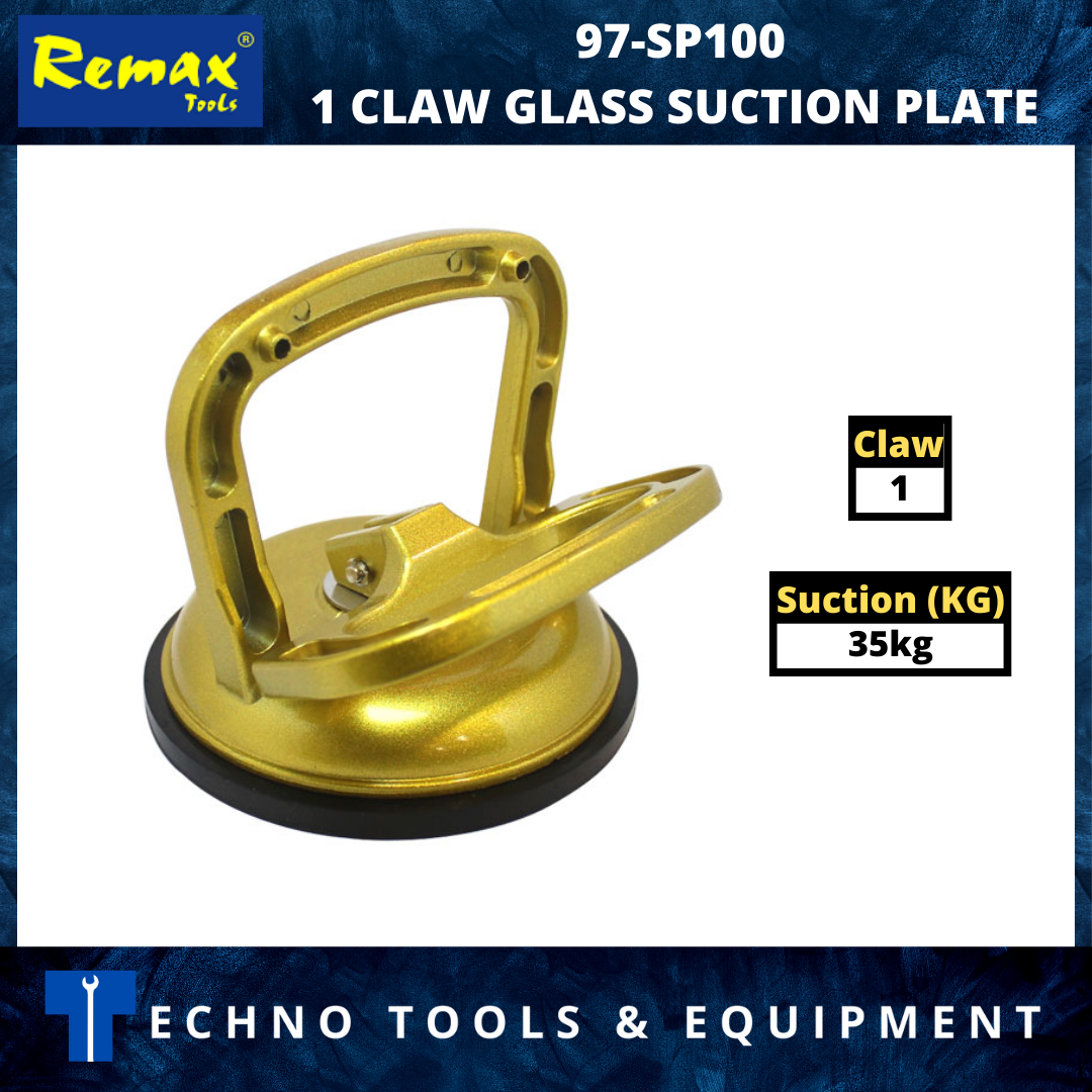 REMAX 97-SP100 1 CLAW GLASS SUCTION PLATE – Techno Tools & Equipment