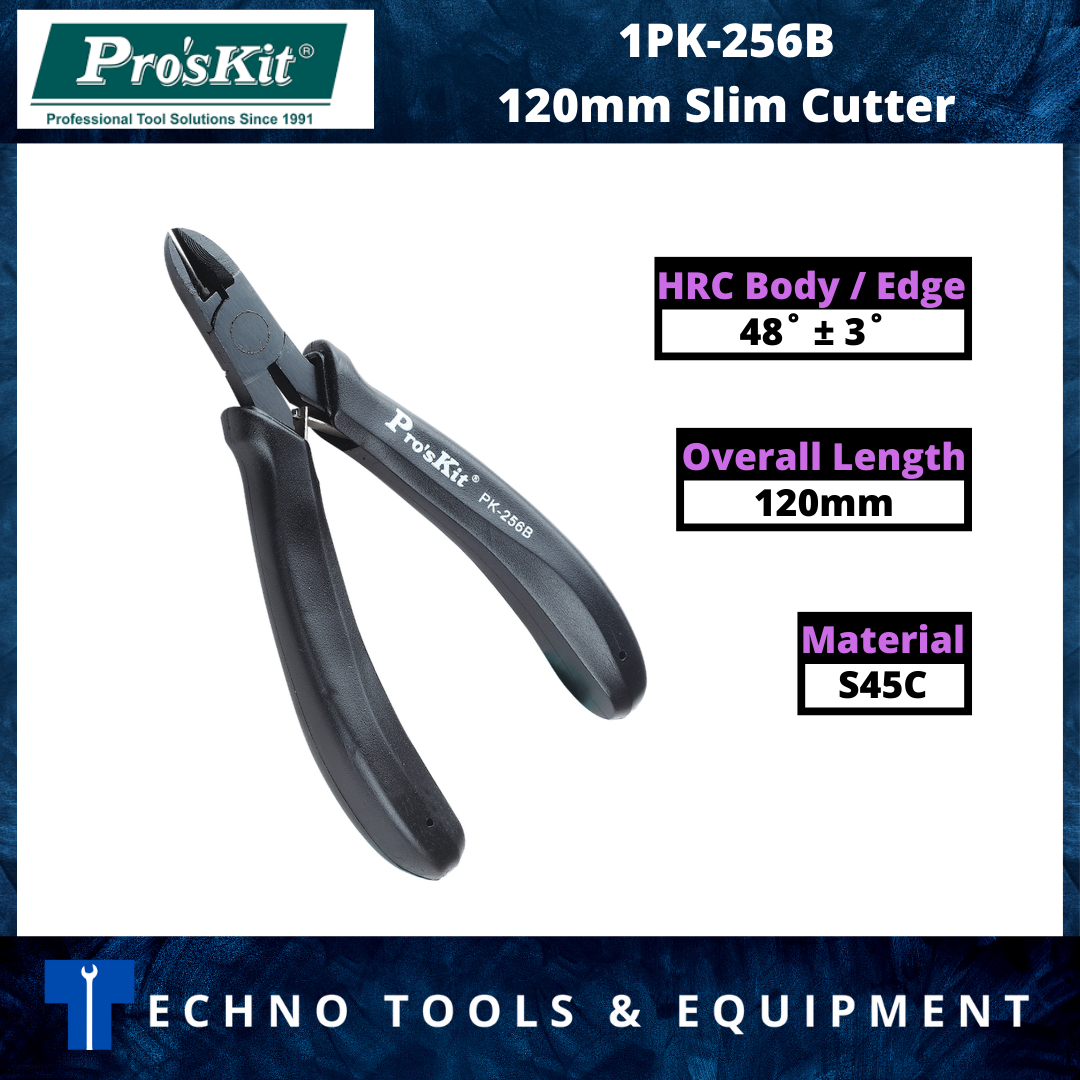 PRO'SKIT 1PK-256B 120mm Slim Cutter – Techno Tools & Equipment