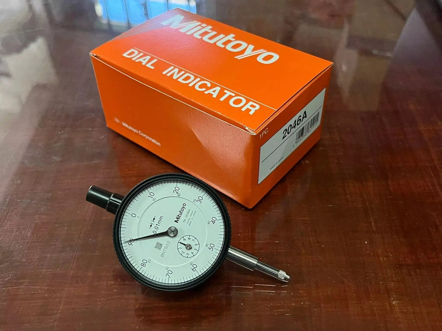 Mitutoyo 2046A 10mm 0-100 Dial Indicator | Made In Japan – Techno Tools ...
