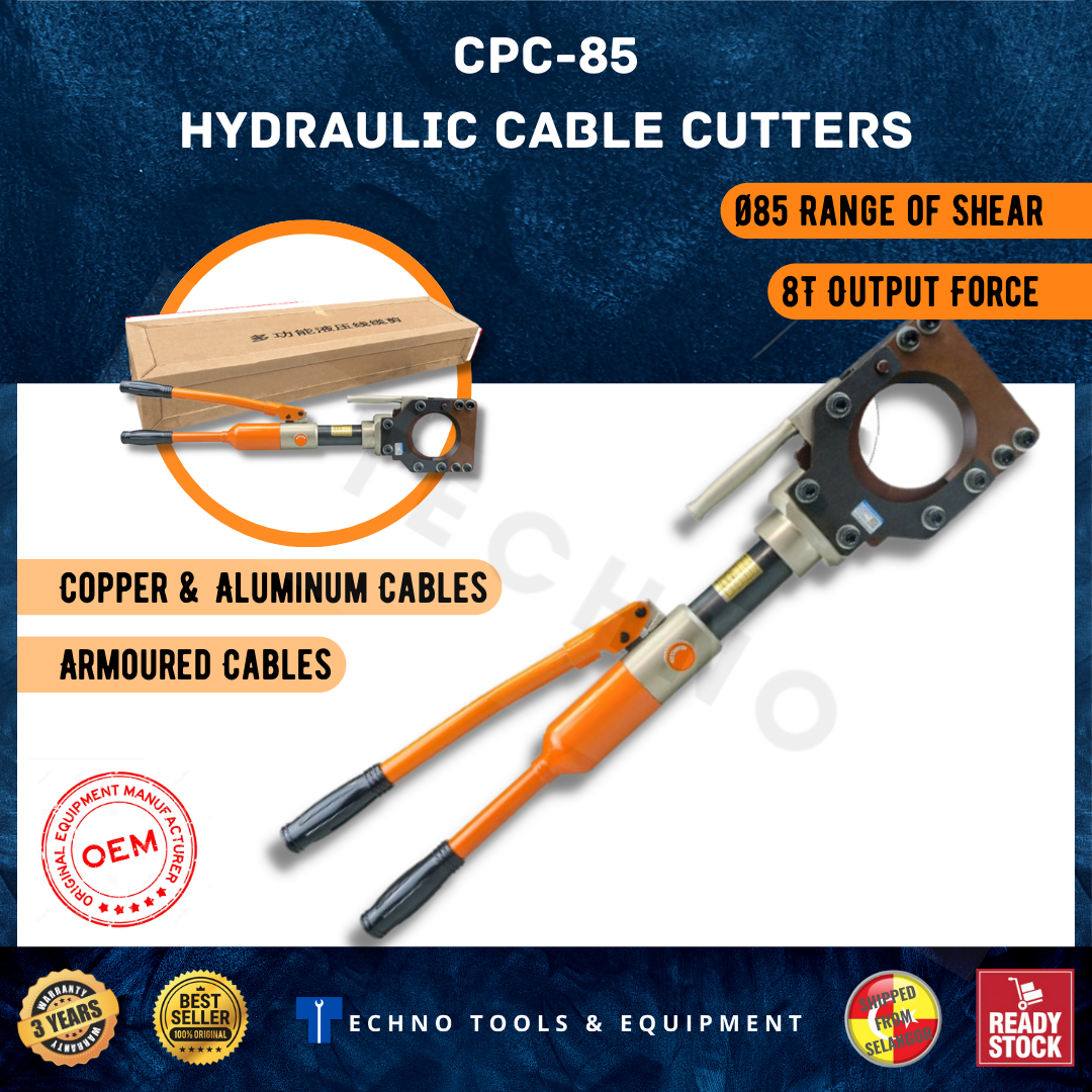 CPC Hydraulic Cable Cutter ø75/85/95 Heavy Duty Wire Copper Cutter ...