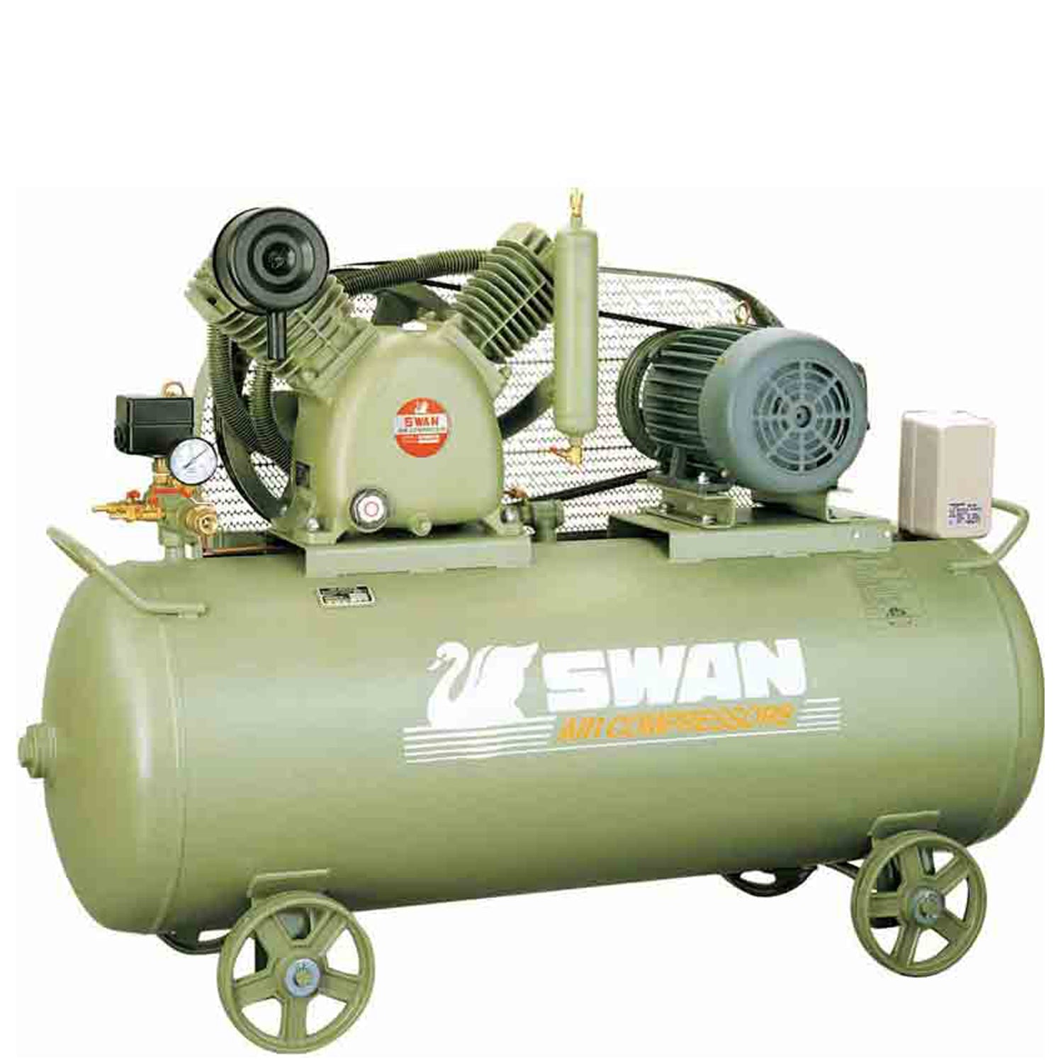 SWAN AIR COMPRESSOR 12 BAR 3HP 960 RPM 270L/MIN 205KG HVP-203 – Techno ...