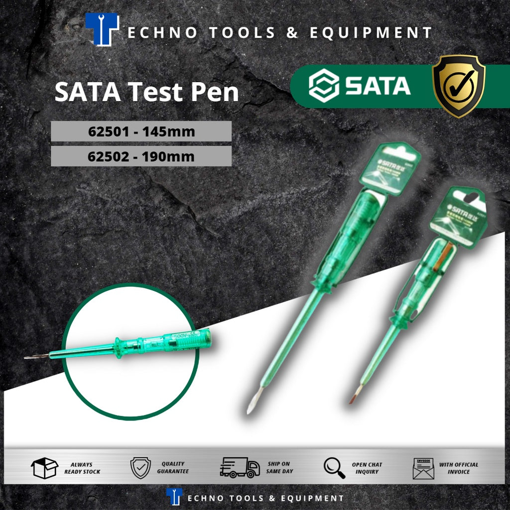 Sata Test Pen 145mm 62501 190mm 62502 – Techno Tools & Equipment