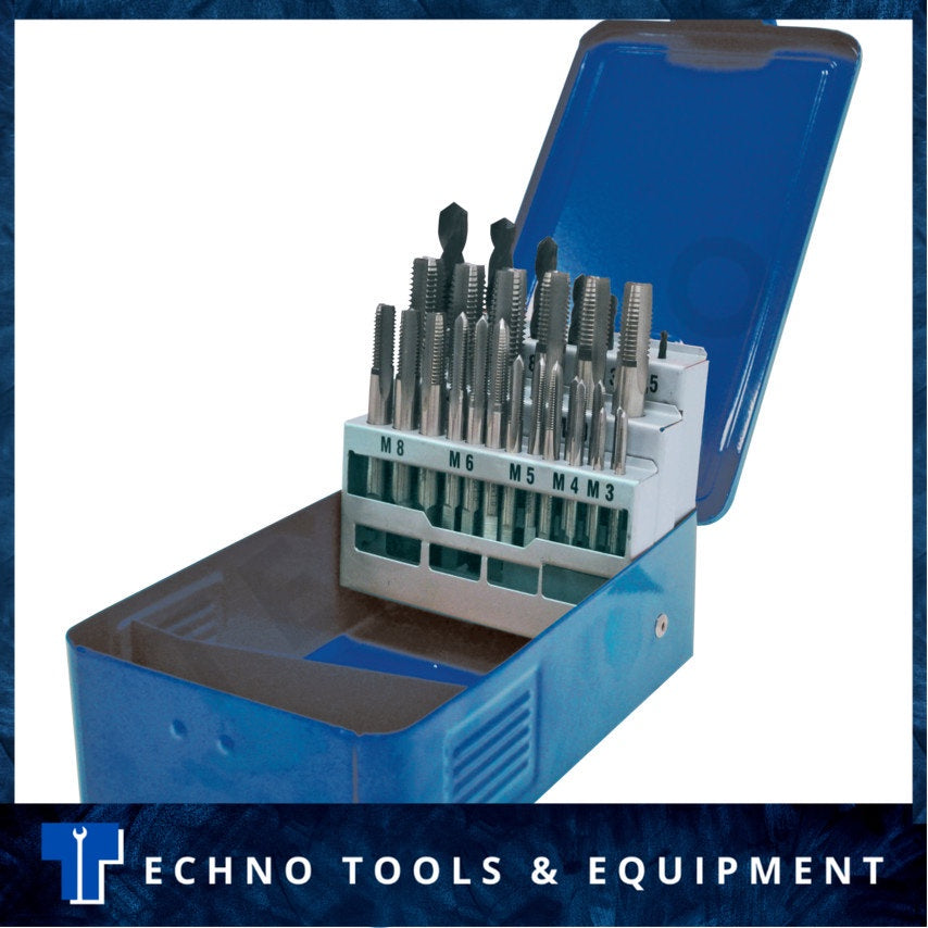 SENATOR M3-M12 HSS TAP & DRILL SET 28PCE SEN0259960K – Techno Tools ...