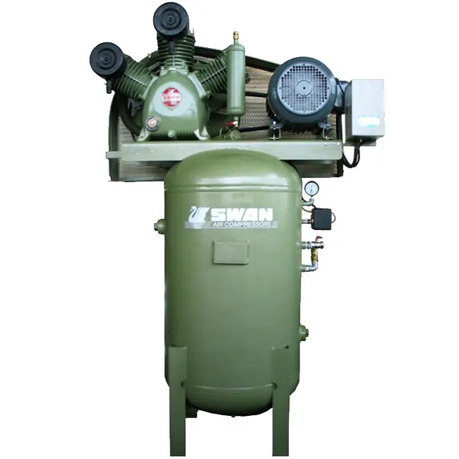 SWAN AIR COMPRESSOR 12BAR 10HP 850RPM 830L/MIN 262G HWP-310V – Techno ...