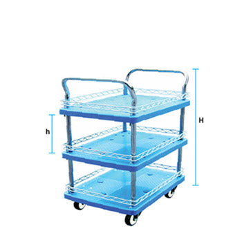 ADVANCE Heavy Duty PVC Platform Trolley 150KG PLA150-T3 – Techno Tools ...