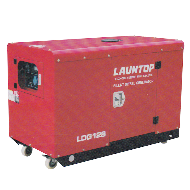 LDG12S Launtop Diesel Generator, 10kW, Engine: 18.7HP, 50L – Techno ...