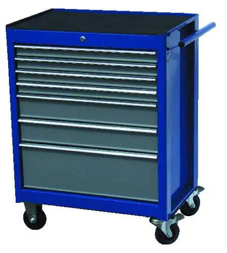 SENATOR 7-DRAWER CABINET BLUE/GREY SEN-594-5580K - Techno Tools ...