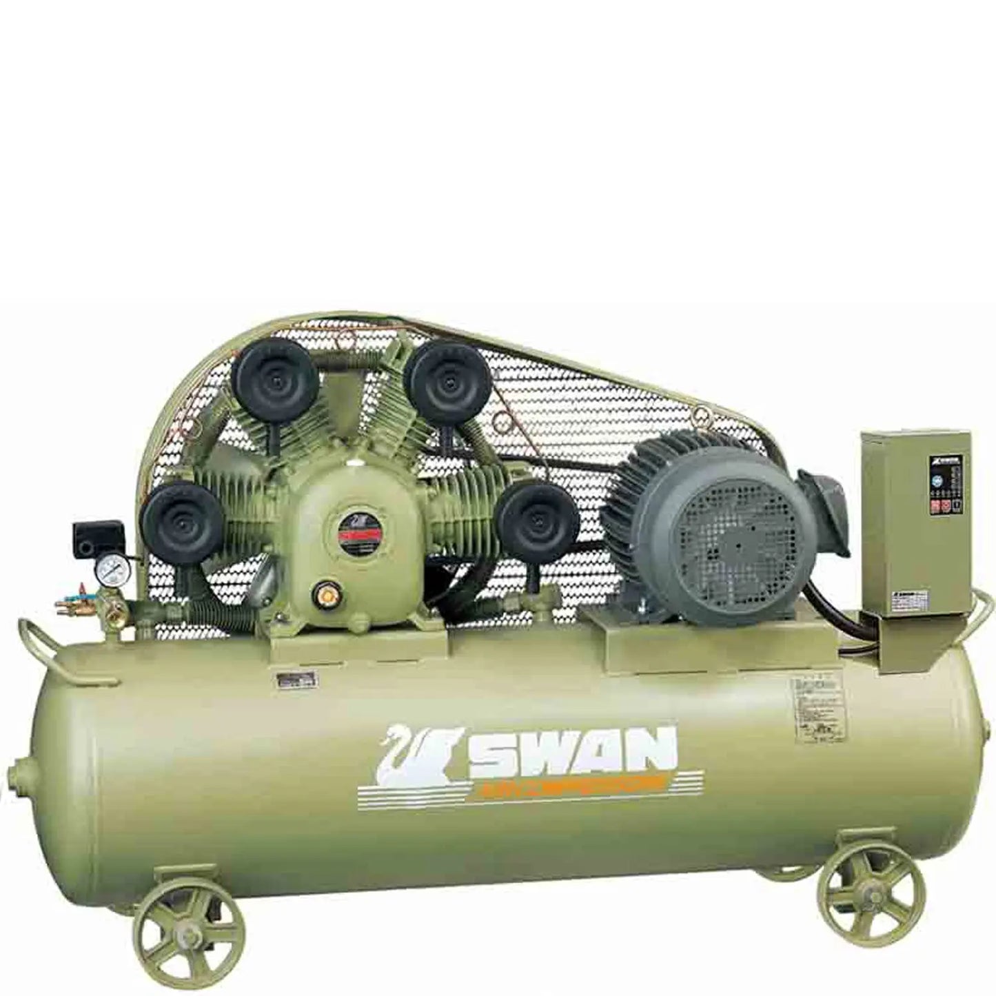 SWAN 20HP AIR COOLED PISTON COMPRESSOR SVU-220 – Techno Tools & Equipment