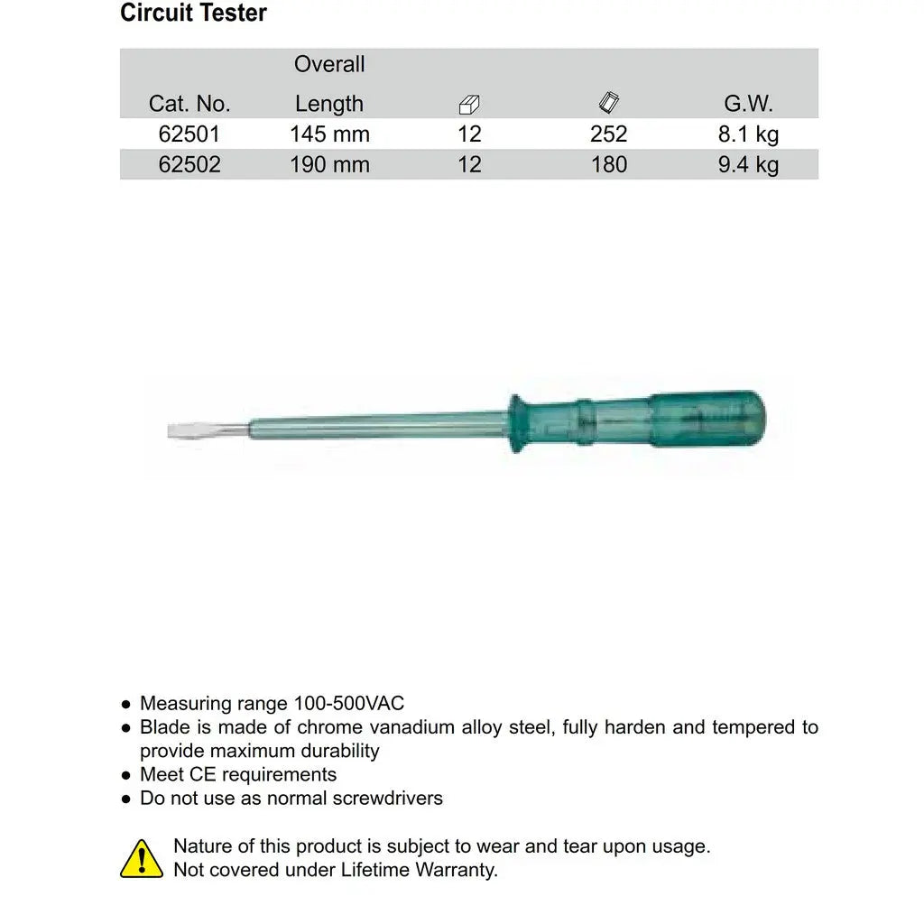 Sata Test Pen 145mm 62501 190mm 62502 – Techno Tools & Equipment