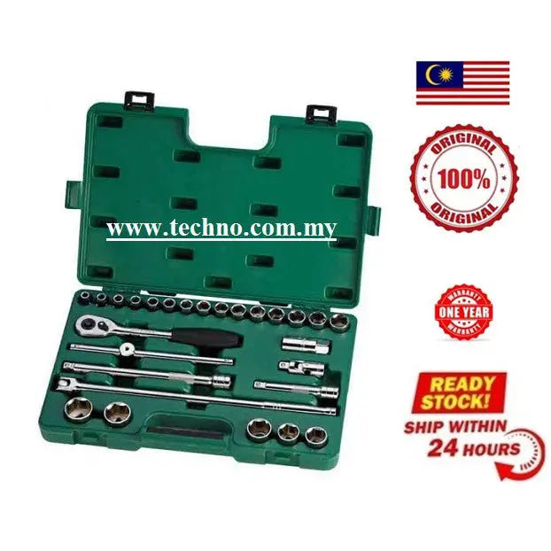 SATA 09135 27pc 1/2 DR.6PT Socket Set (Metric) – Techno Tools & Equipment
