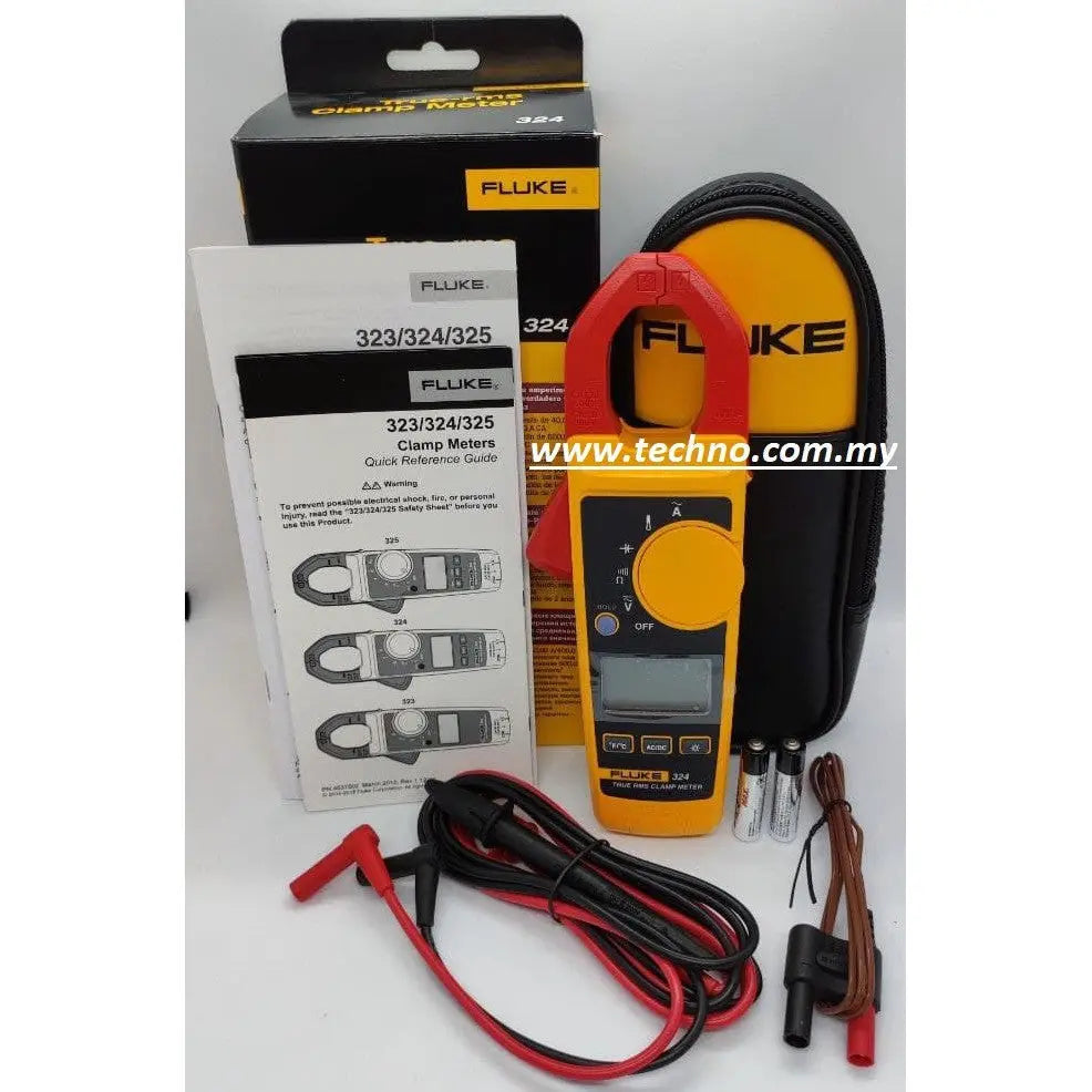 FLUKE 324 Plus True RMS Clamp Meter – Techno Tools & Equipment