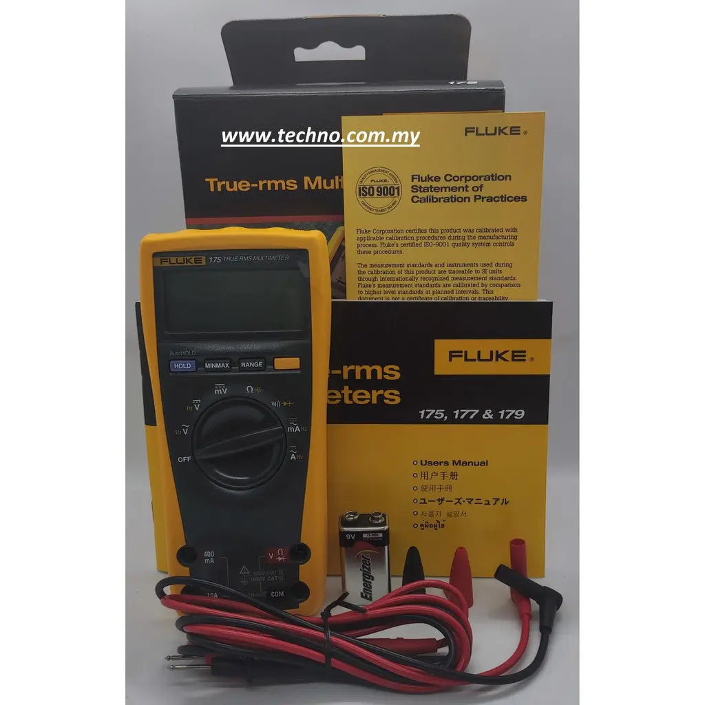 FLUKE 175 True RMS Digital Multimeter | Professional Tester – Techno ...