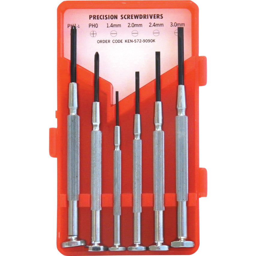 KENNEDY 6-PCE PRECISION SCREWDRIVER & TOOL SET KEN5729090K – Techno ...