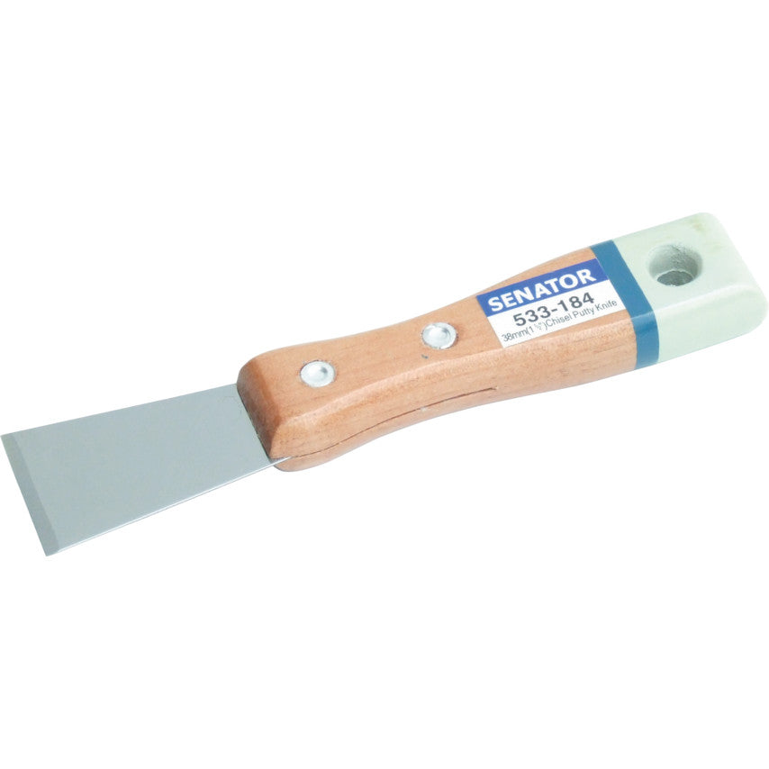 SENATOR 1.1/2" CHISEL POINT HALFTANG PUTTY KNIFE SEN-533-1840K – Techno ...