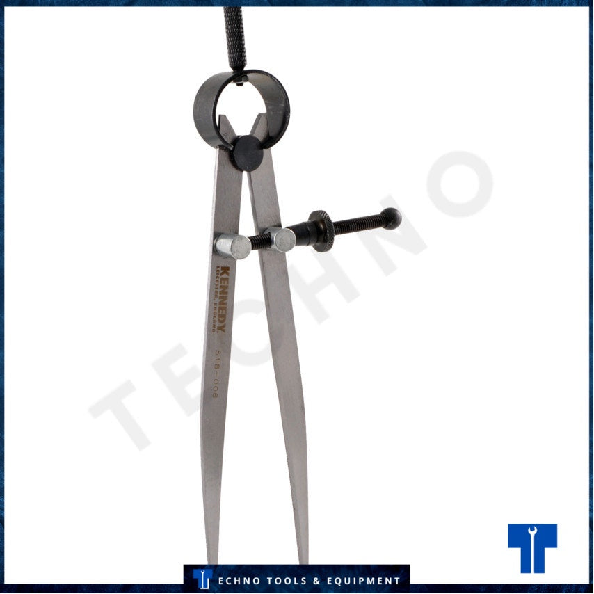 KENNEDY 6" 8" 12" SPRING TYPE DIVIDERS-SOLID NUT KEN5180060K KEN518008 ...